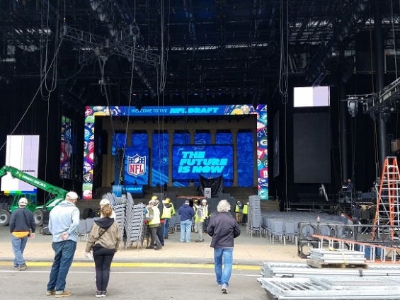 Local 107 is on Big Stage for NFL Draft - International Brotherhood of ...