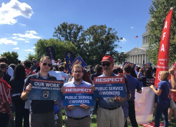 Teamsters, Union Allies Gather for Public Sector Solidarity on Capitol ...