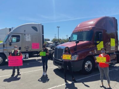 Port Truck Drivers Take Action, Demand Protections From COVID-19 ...