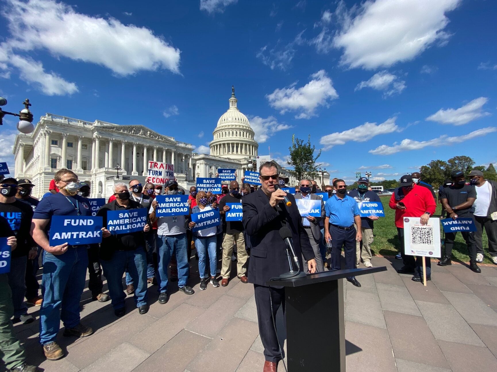 BLET Joins Other Unions Fighting for Amtrak Funding - International ...