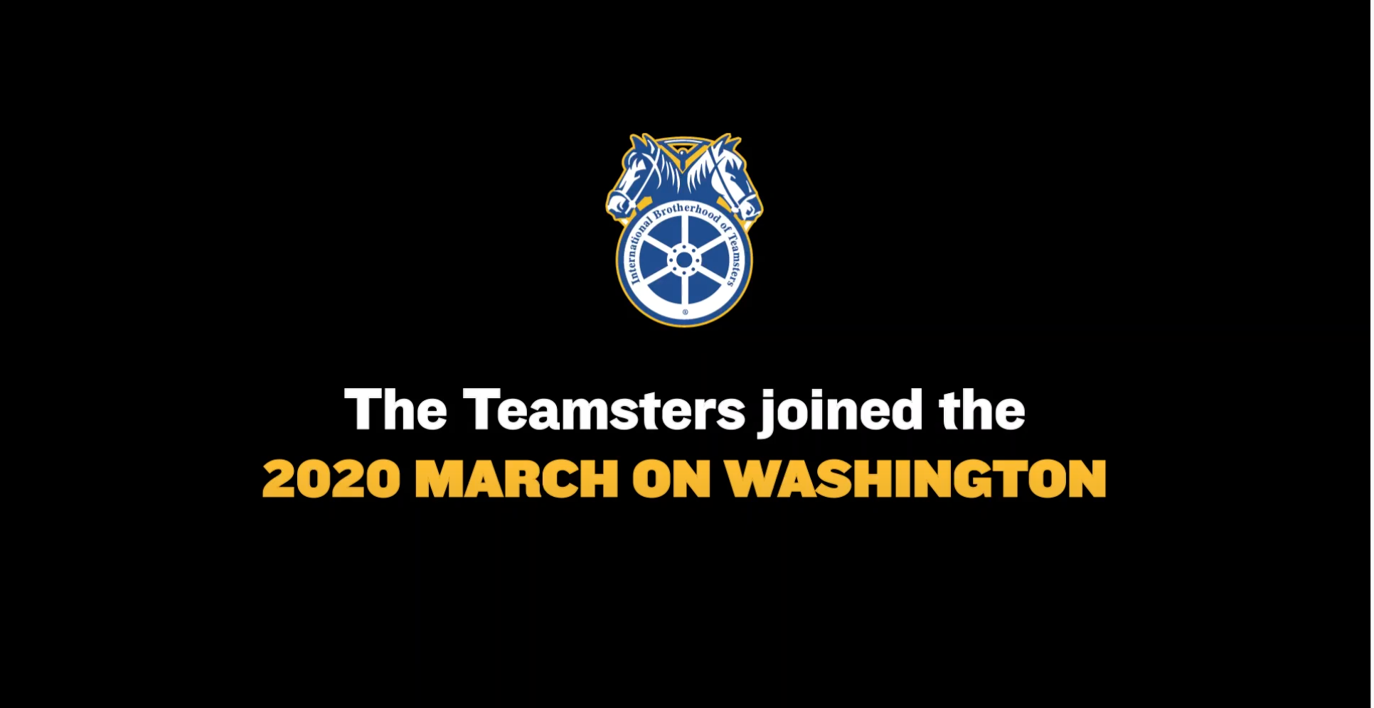 Teamsters Join the March on Washington - International Brotherhood of ...