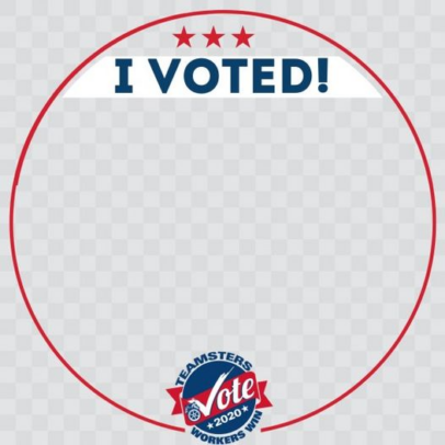 Download Teamsters "I Voted" Facebook Profile Frames - International ...
