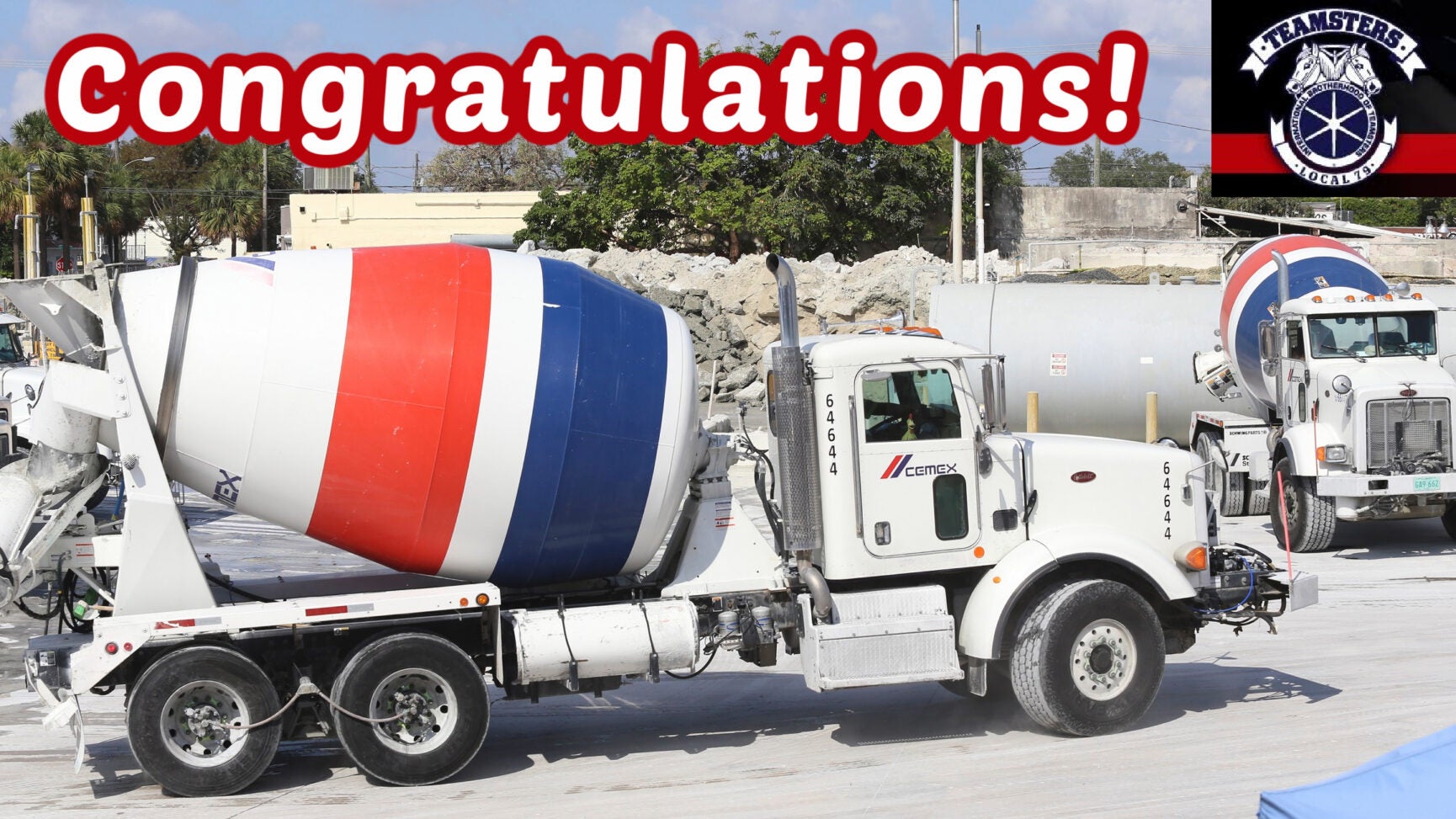 CEMEX Port Charlotte Workers Join Teamsters Local 79 - International ...