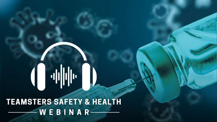 Safety & Health Dept. COVID-19 Vaccine Webinar - International ...
