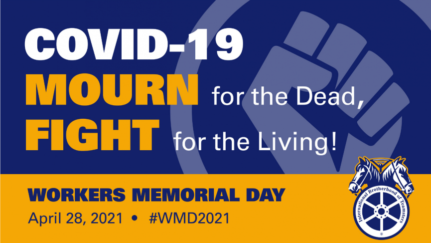 Workers' Memorial Day 2021 Posters and Social Media Graphics ...