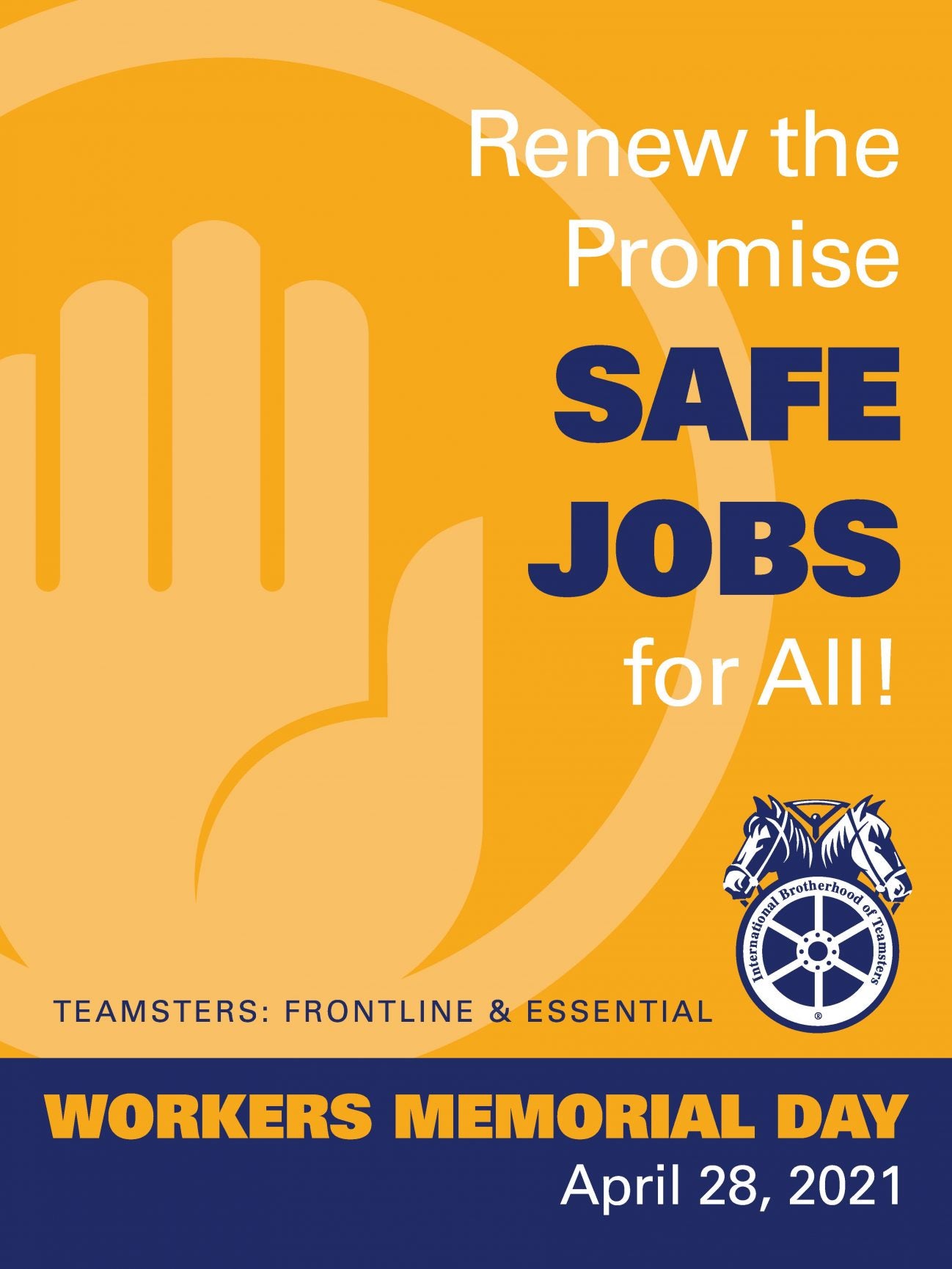 Workers' Memorial Day 2021 Posters and Social Media Graphics ...