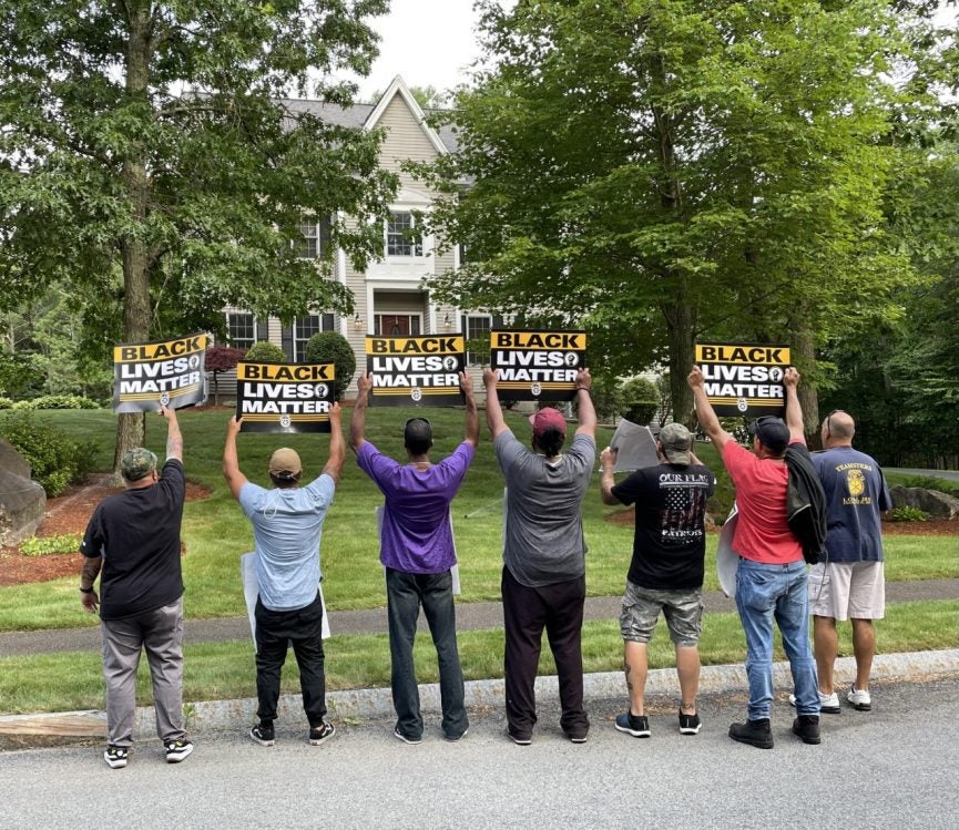 Teamsters Local 251 Observes Juneteenth with Protest at Home of ...