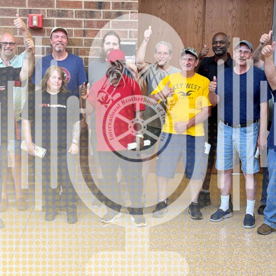 Front Page - International Brotherhood of Teamsters