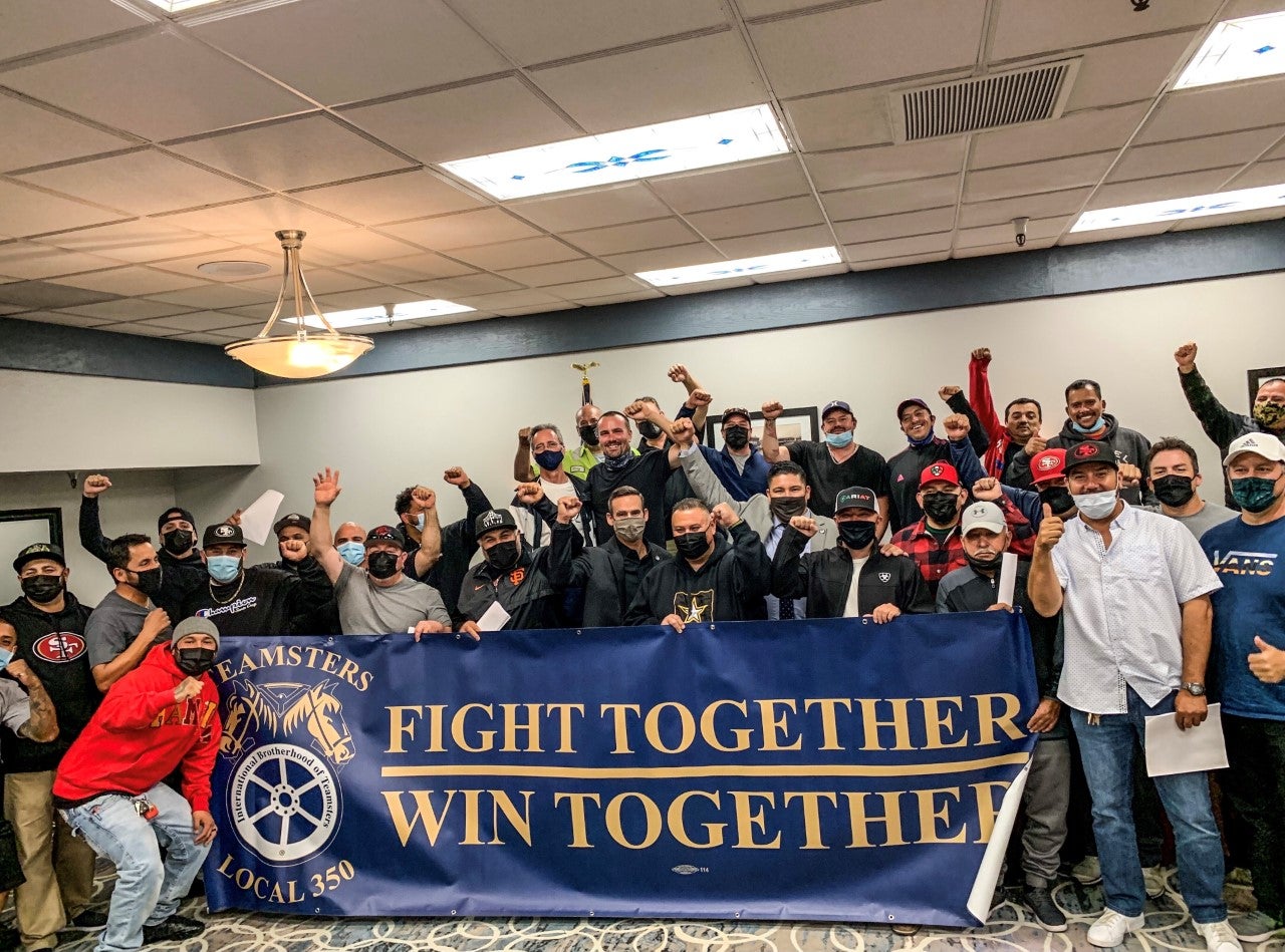 Local 350 Members at South San Francisco Scavengers Ratify Historic ...