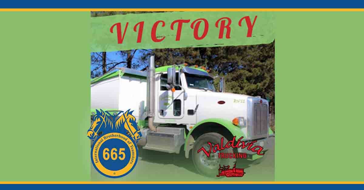 Drivers for Valdivia Trucking Vote to Join Teamsters Local 665 ...