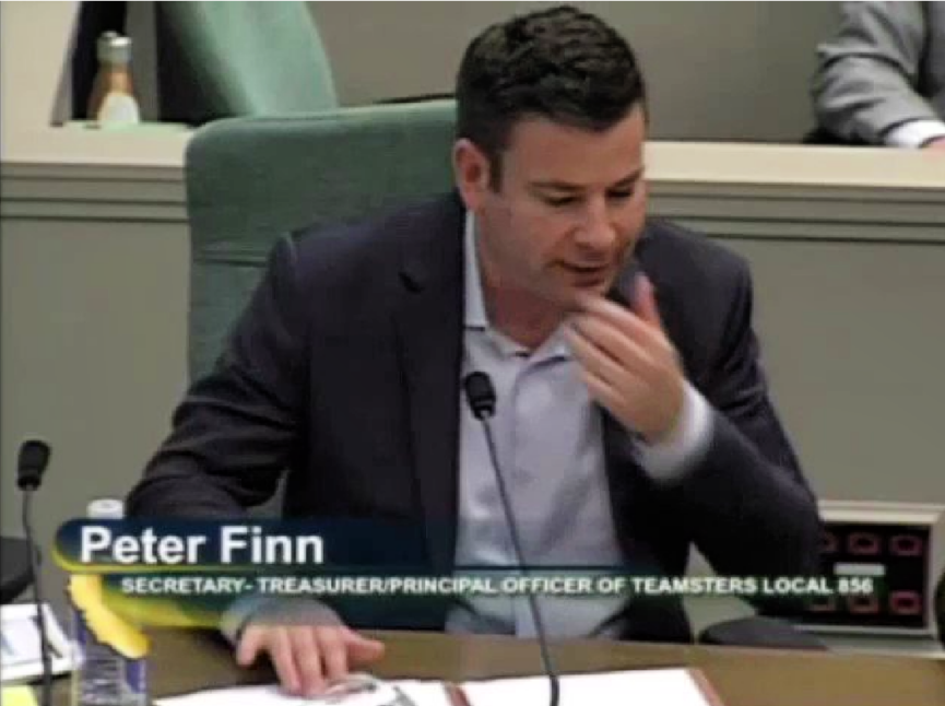 Teamsters Food Processing Director Peter Finn Testifies in Favor of SB ...