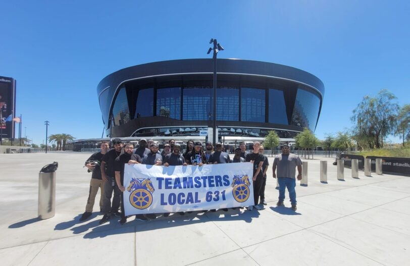 Allegiant Stadium Workers Score by Joining Teamsters Local 631 ...