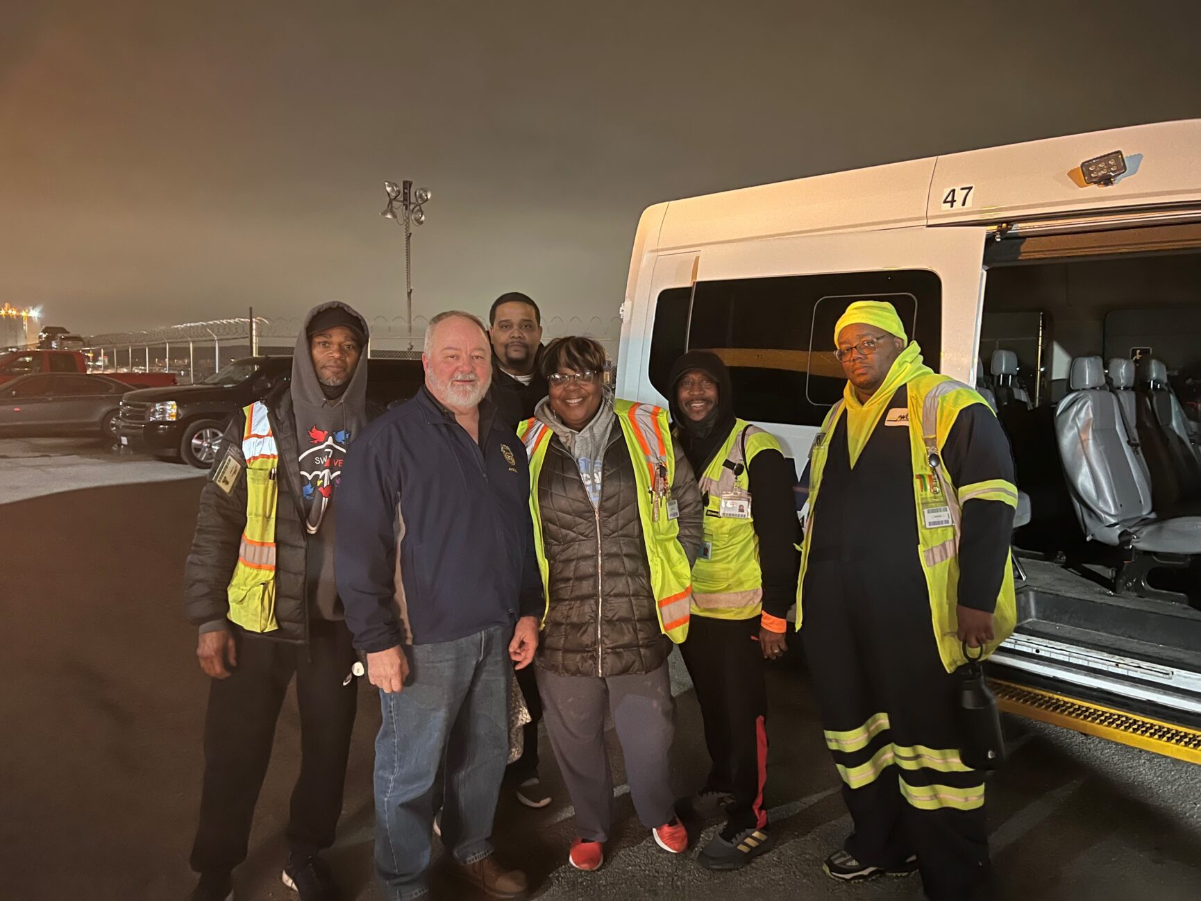 Carhaul Director Thompson Visits Local 710 Members at Auto Warehousing ...