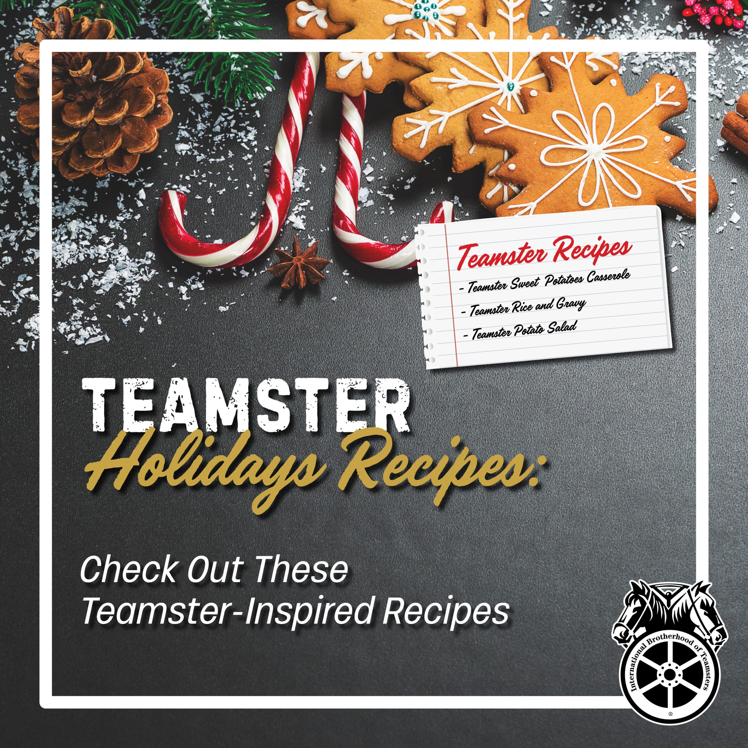 Teamsters Holiday Recipes - International Brotherhood of Teamsters