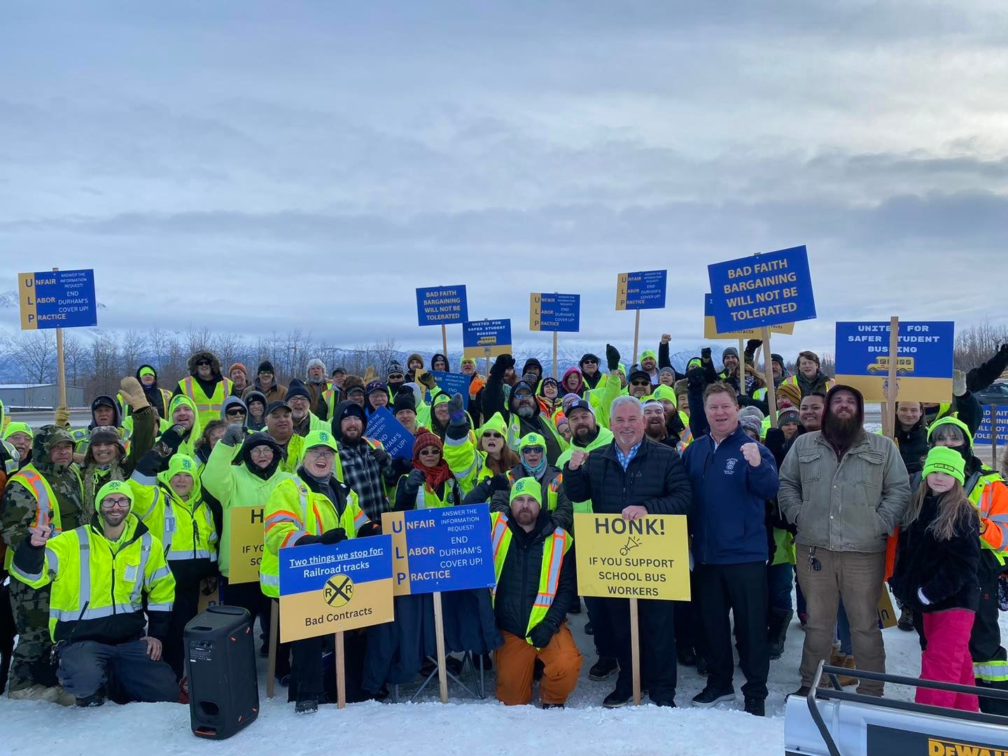 Mat-Su Valley School Bus Workers Ratify First Contract with Durham ...