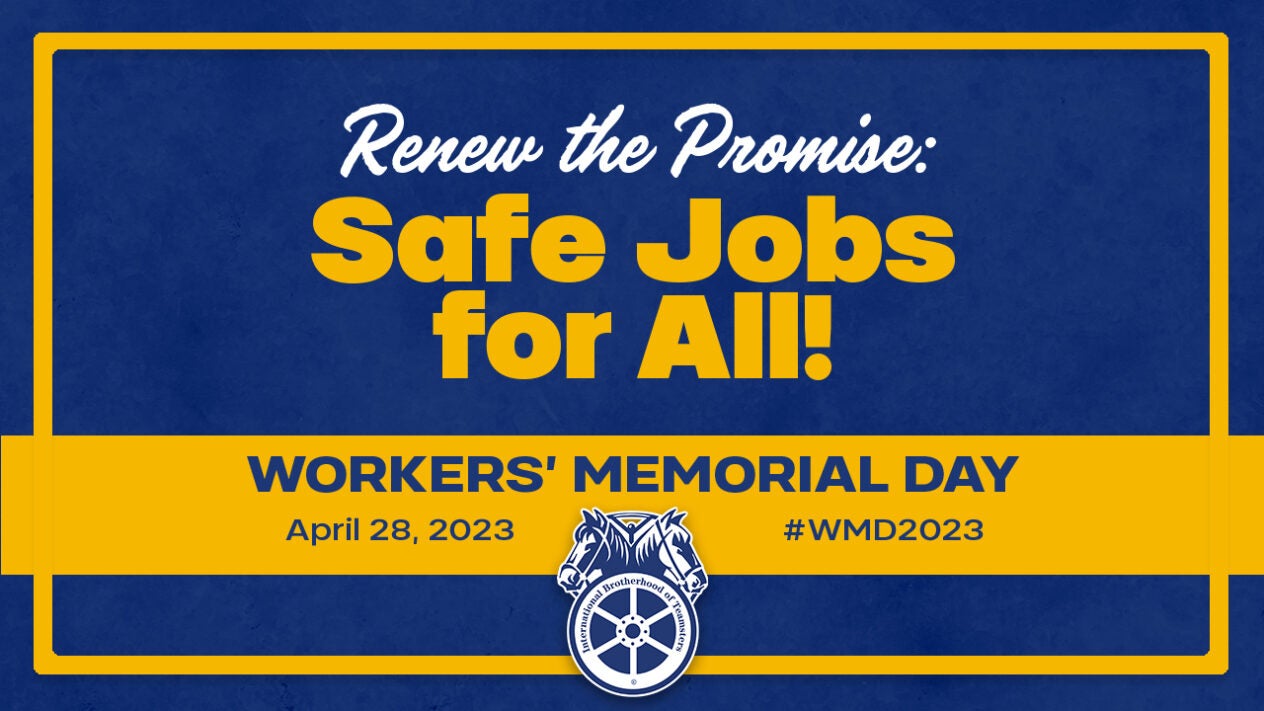 Workers' Memorial Day 2023 Posters and Social Media Graphics ...