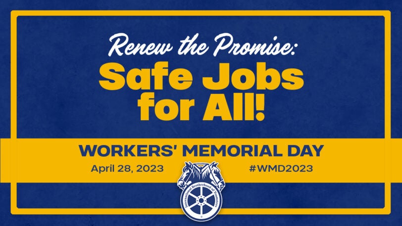 Workers' Memorial Day 2023 Posters and Social Media Graphics ...