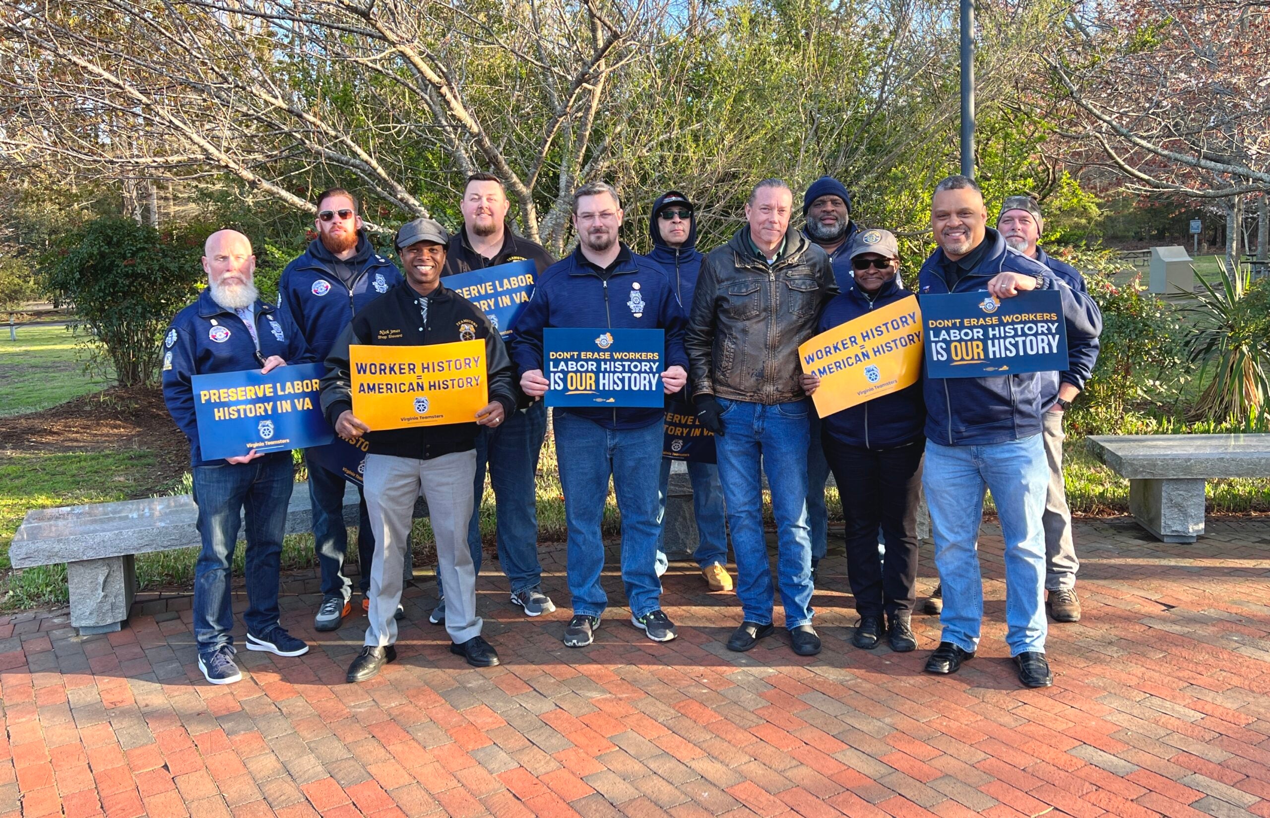 Teamsters to Youngkin: Hands Off History - International Brotherhood of ...