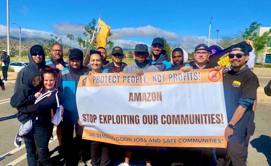 Teamsters Challenge Amazon at National Labor Relations Board ...