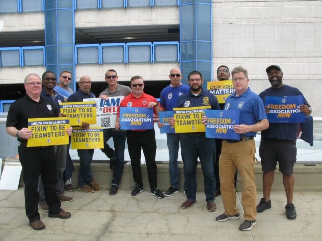 Delta Air Lines Workers, Teamsters, IAM, and AFA Demand Company Stop ...