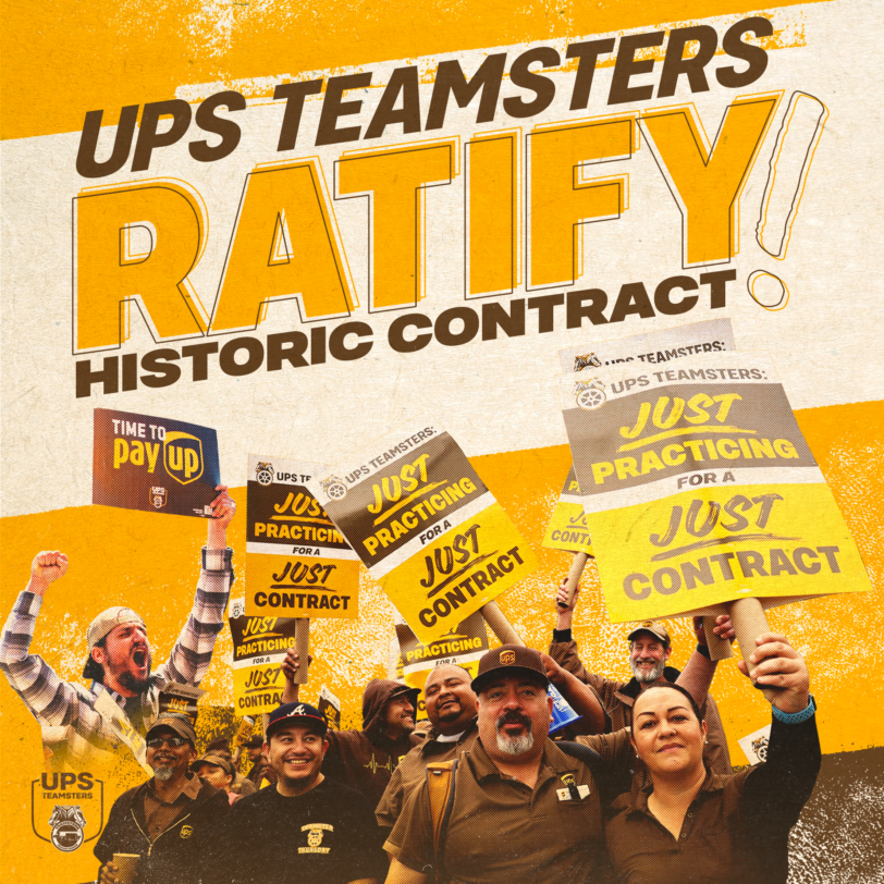 Teamsters Ratify Historic UPS Contract - International Brotherhood of Teamsters