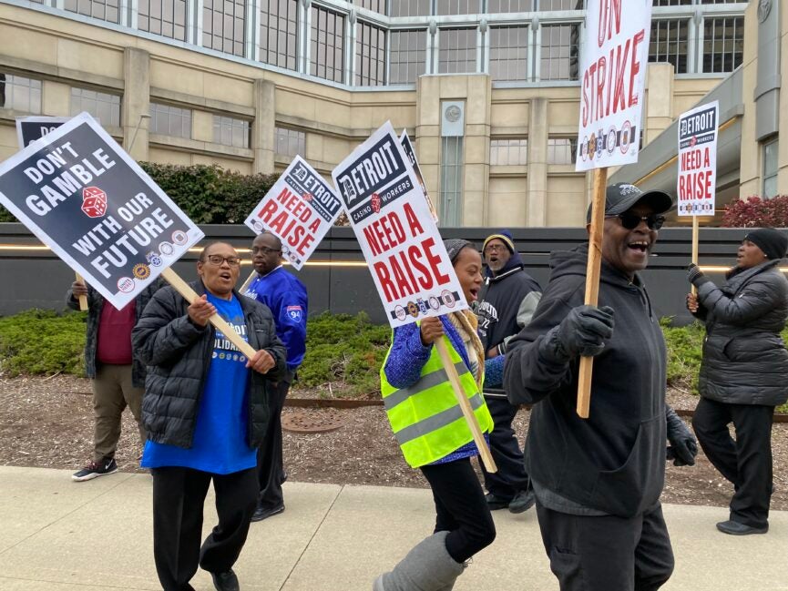Teamsters, Union Coalition Strike Detroit Casinos - International ...