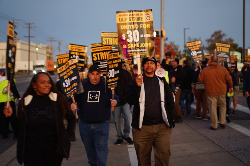 Amazon Teamsters Strike Spreads to Two Baltimore Warehouses ...