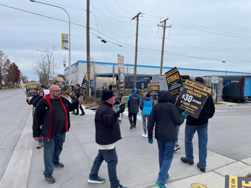 Amazon Teamsters Strike Expands to Chicago Warehouse - International ...