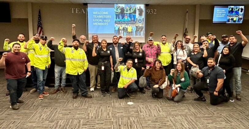 City of San Bernardino Workers Unionize With Teamsters, Build Worker ...
