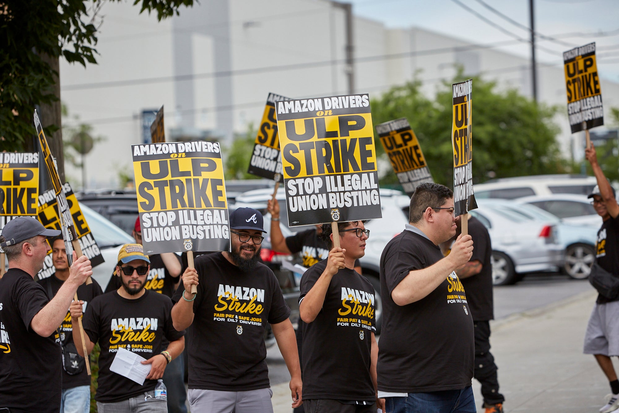 Teamsters, Lawmakers Demand Amazon Stop Illegal Union Busting ...