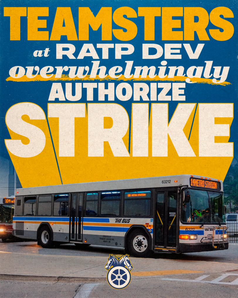 Teamsters at Prince George's County TheBus Overwhelmingly Authorize ...