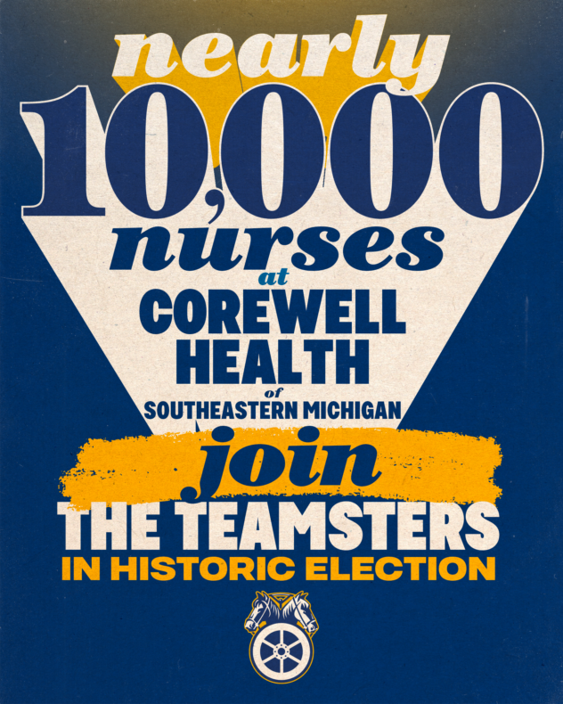 Nearly 10,000 Michigan Nurses Join Teamsters in Historic Union Election ...