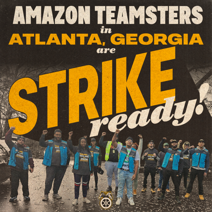 Amazon Teamsters Unanimously Authorize Strike in Atlanta ...