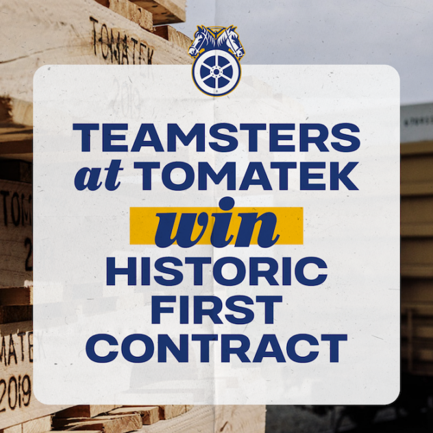 Teamsters Local 856 Members at TomaTek Ratify First Contract with ...