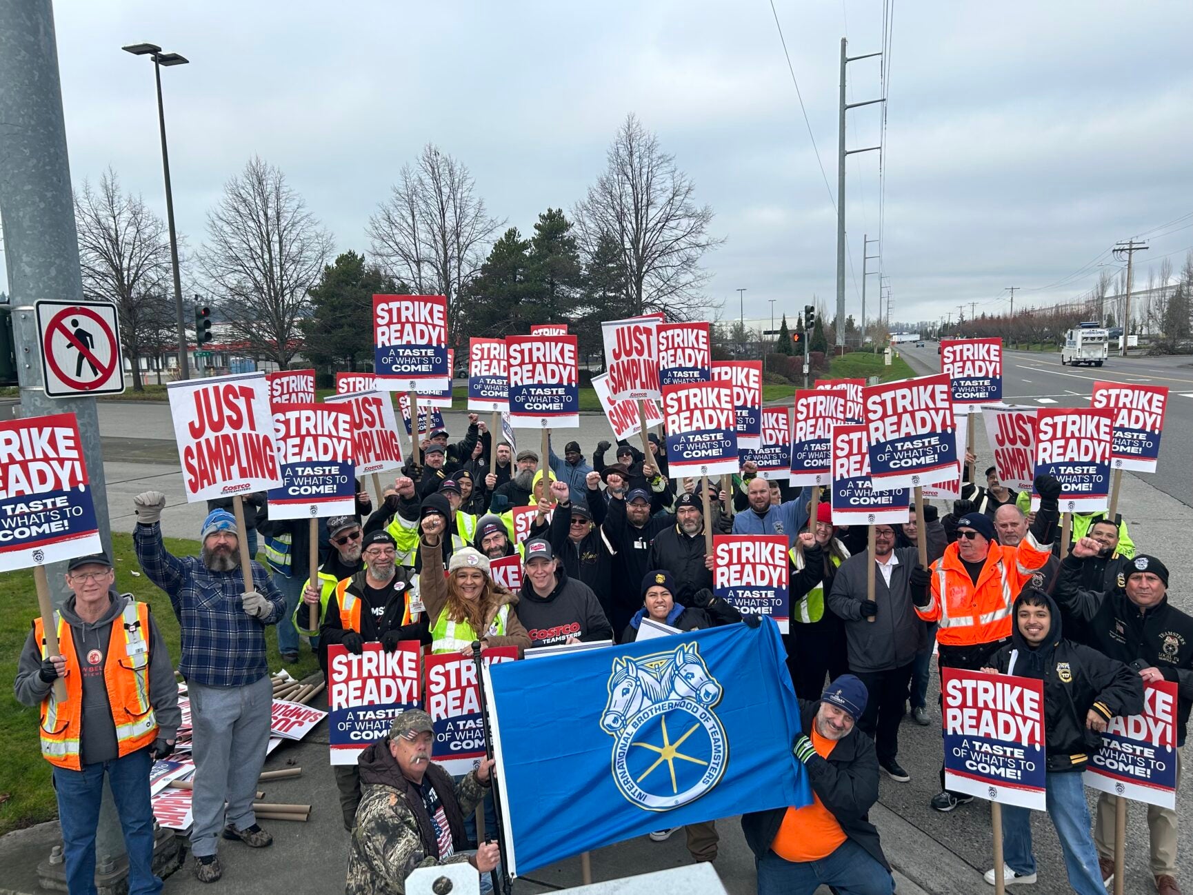 Costco Teamsters Practice Picket in California and Washington - International Brotherhood of ...