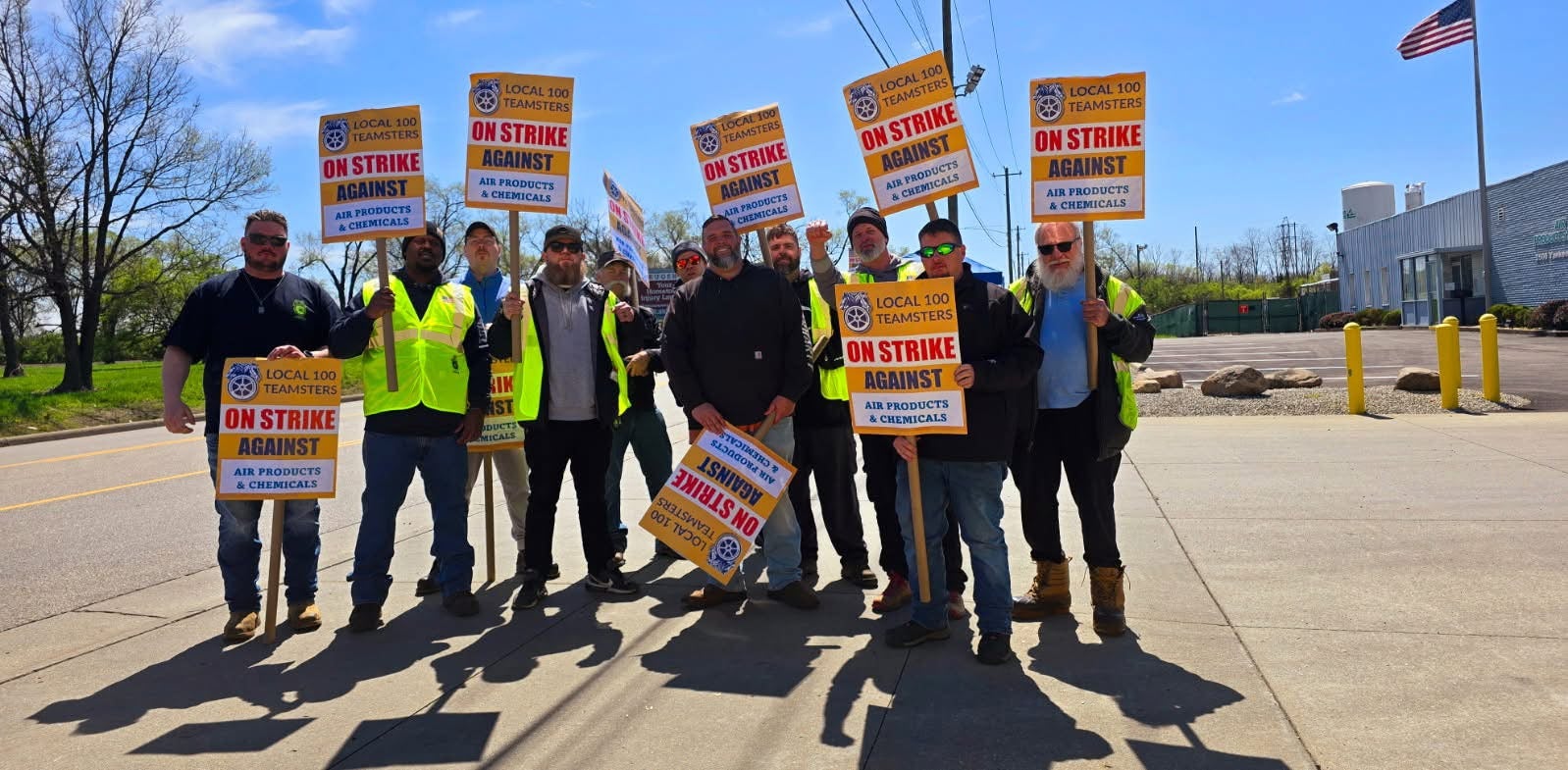 Teamsters Strike at Air Products - International Brotherhood of Teamsters