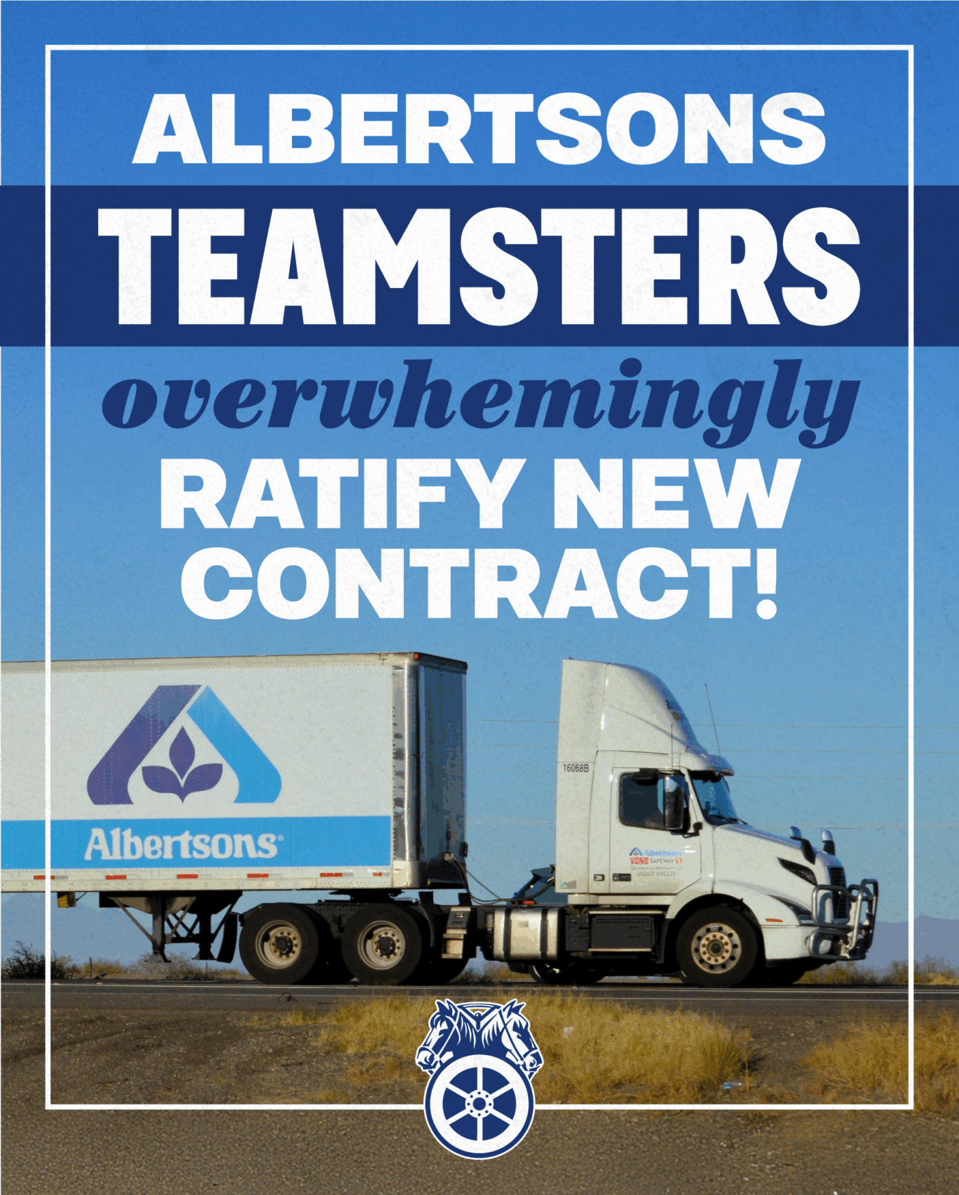 Albertsons Teamsters Ratify Strong Contract, Avert Strike ...