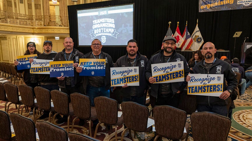 Teamsters Organizing Boot Camp Conference - International Brotherhood ...