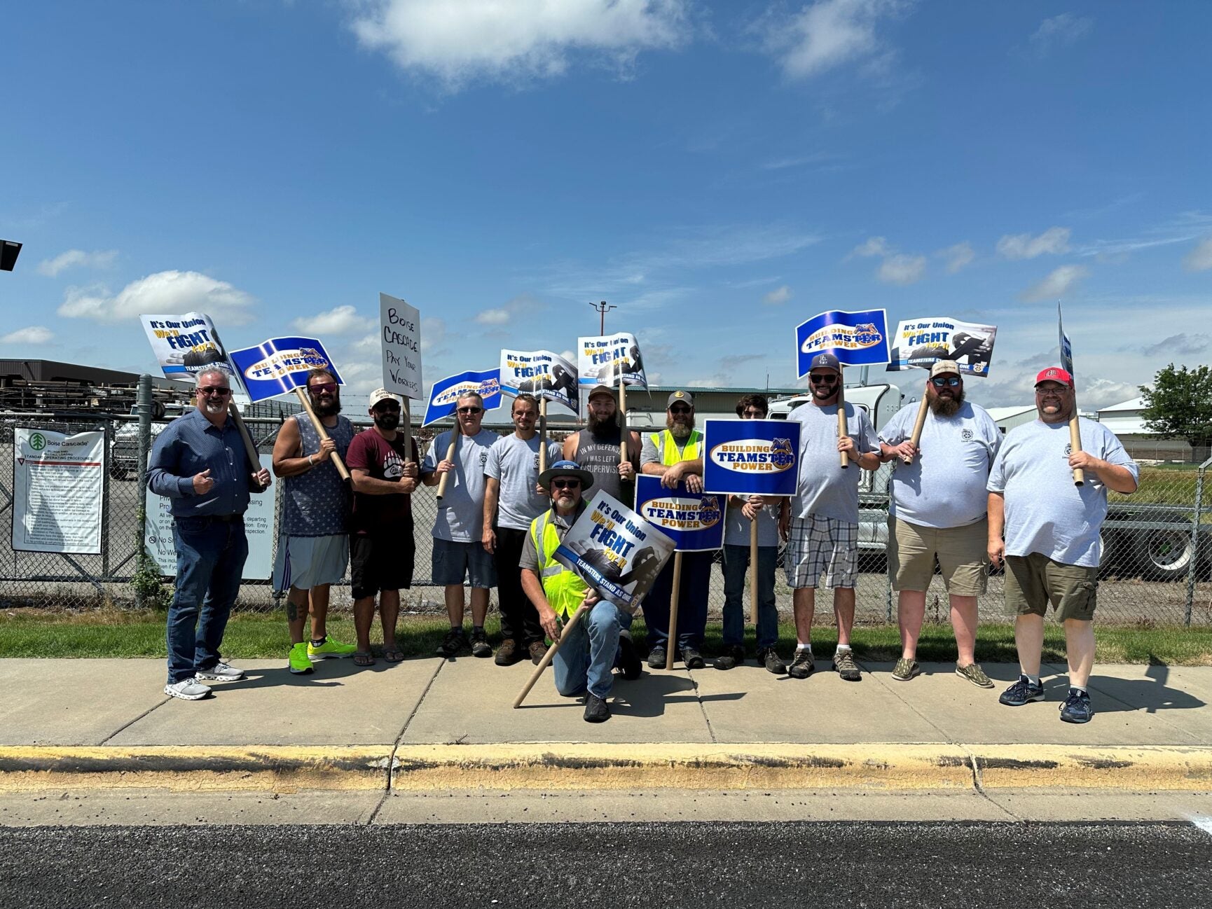 Boise Cascade Teamsters On Strike - International Brotherhood of Teamsters